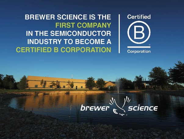 Brewer Science’s Bold Journey to Certified B Corporation